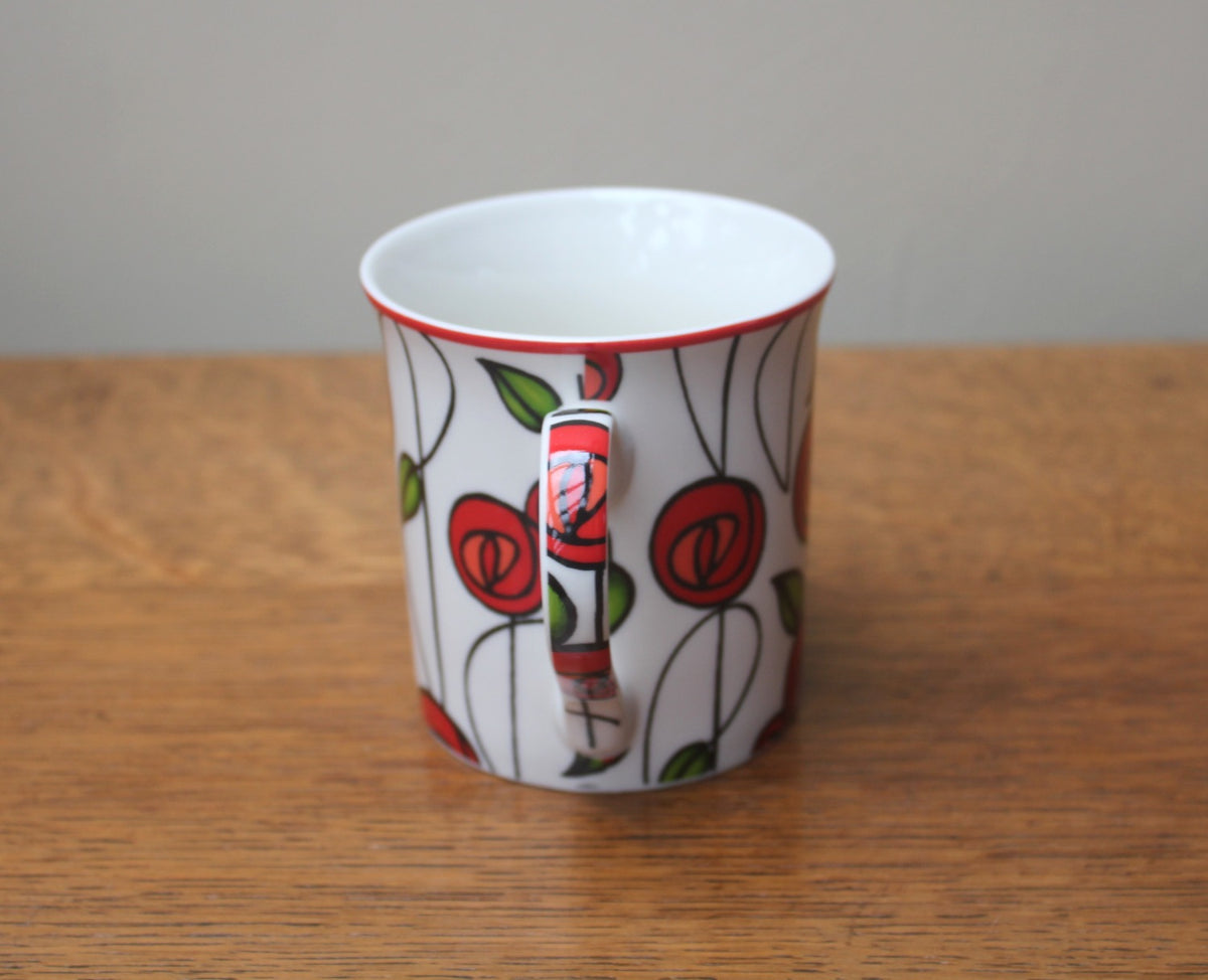 Charles Rennie Mackintosh Fine China Mug – Arts and Crafts Living