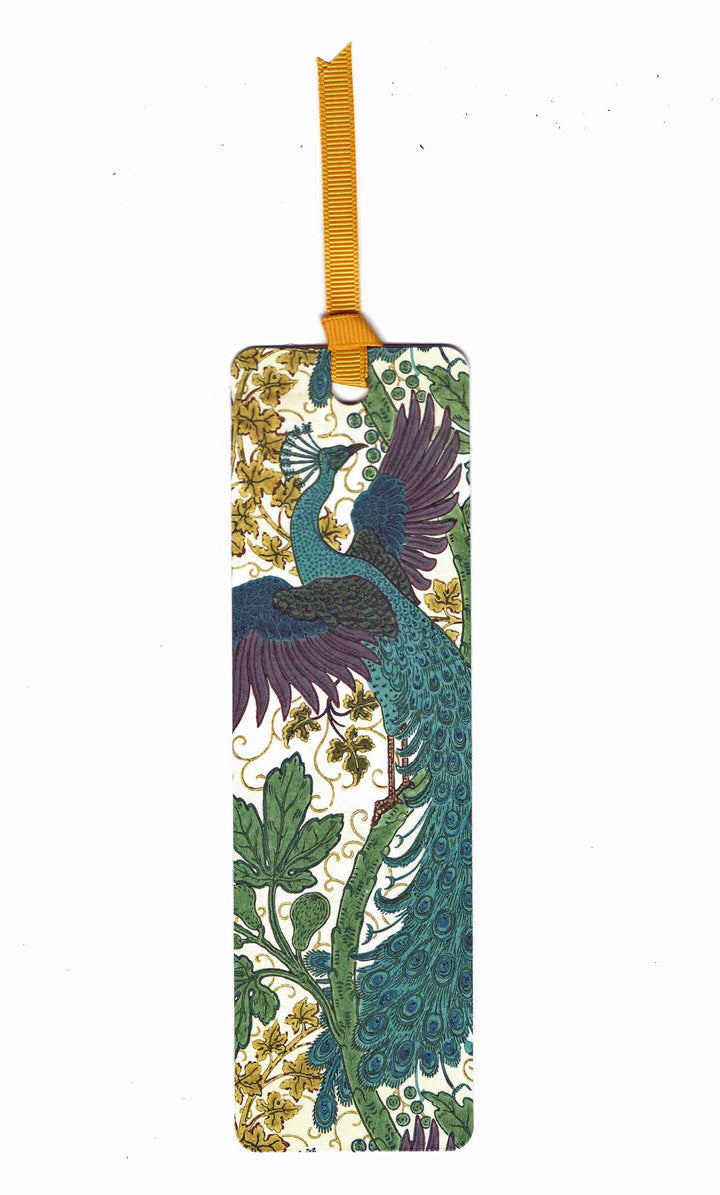 V & A Fig and Peacock Walter Crane Bookmark – Arts and Crafts Living
